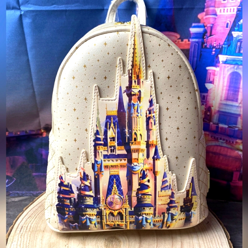 Loungefly, Disney World 50th Anniversary Mini Backpack - Gem
